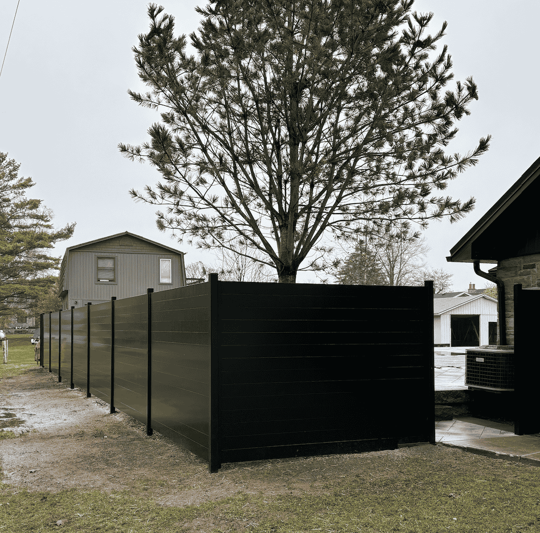 Horizontal Aluminum Privacy Fence Panels » Vinyl Fence Canada
