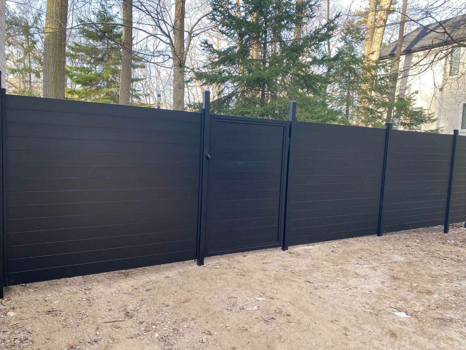 Horizontal Aluminum Privacy Fence Panels » Vinyl Fence Canada